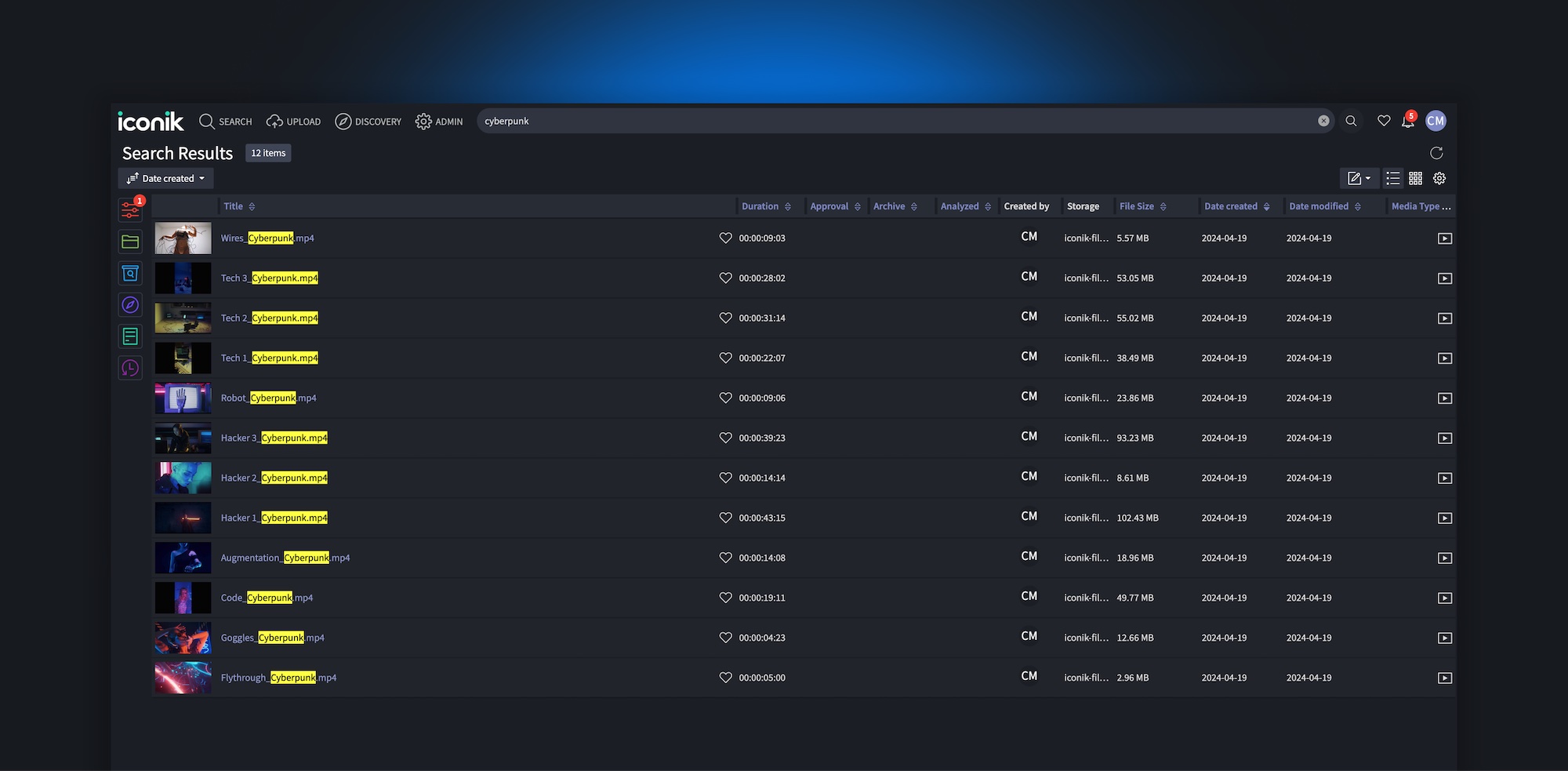 What’s New in iconik – Custom share titles, bulk approve/reject, new metadata types, and more!